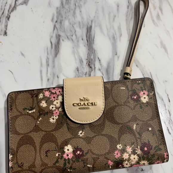 Coach | Bags | Authentic Floral Coach Wallet | Poshmark